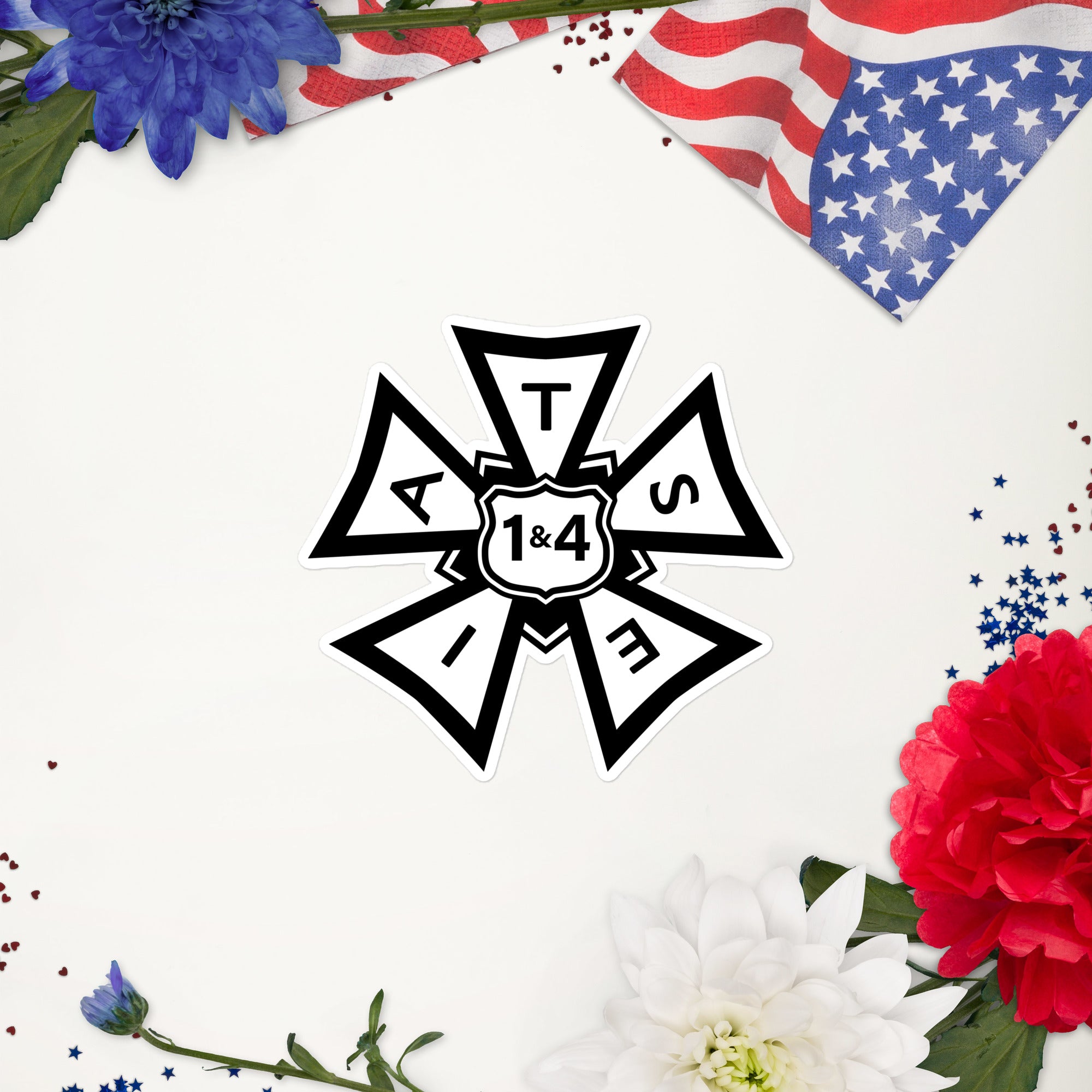 IATSE 1 + 4 - "Brooklyn and NYC United" stickers – Strong Rabbit Designs